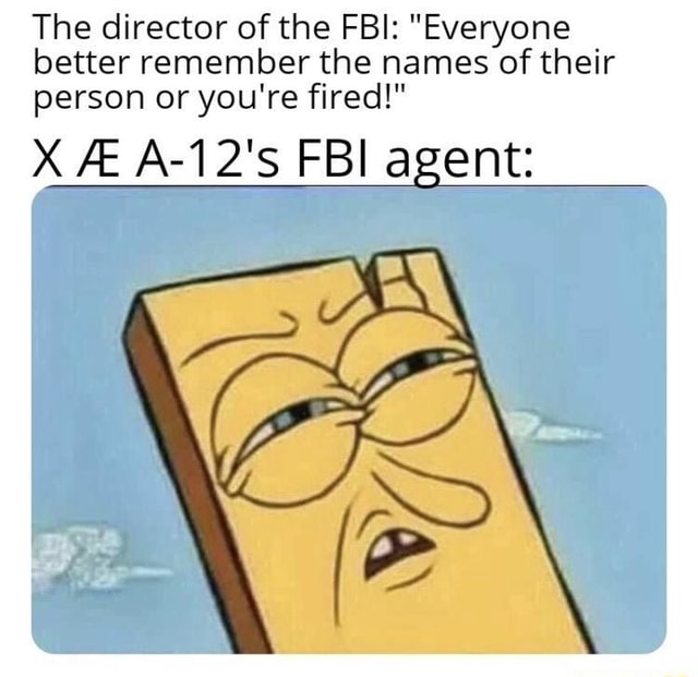 The director of the FBI: "Everyone better remember the names of their ...