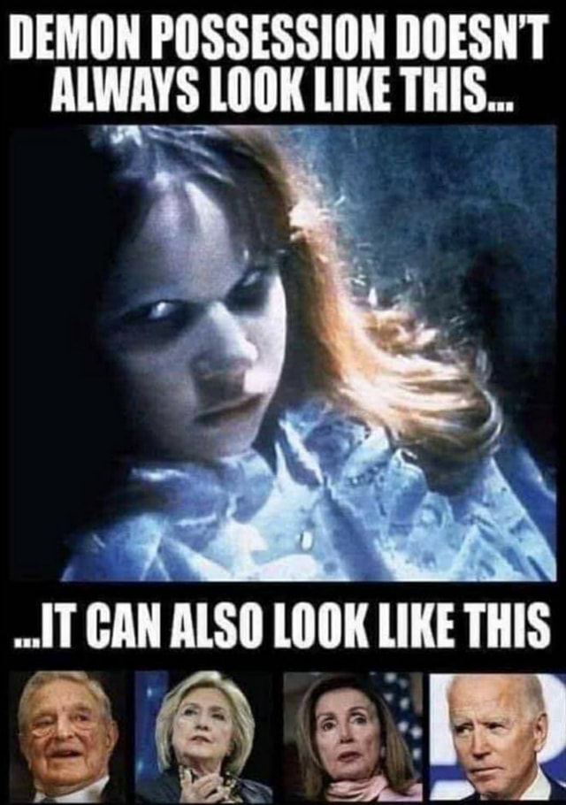 DEMON POSSESSION DOESNT ALWAYS LOOK LIKE THIS... "AT CAN ALSO LOOK LIKE ...