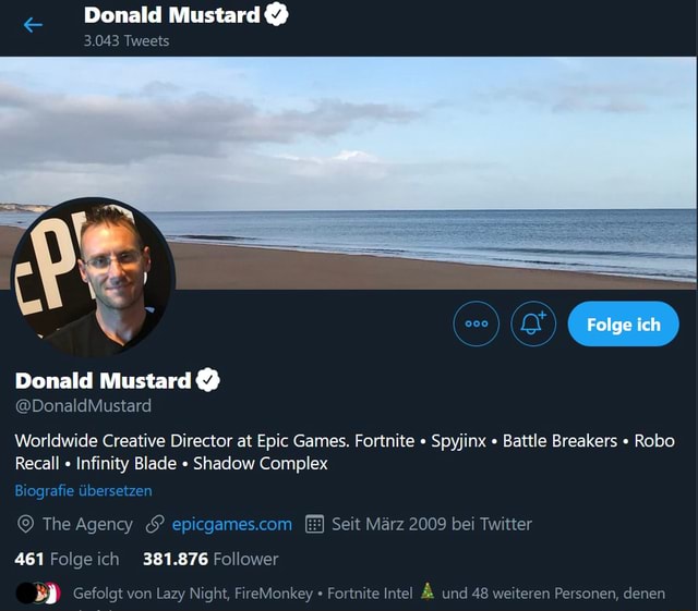 Donald Mustard @ 3.043 Tweets Donald Mustard @ @DonaldMustard Worldwide ...