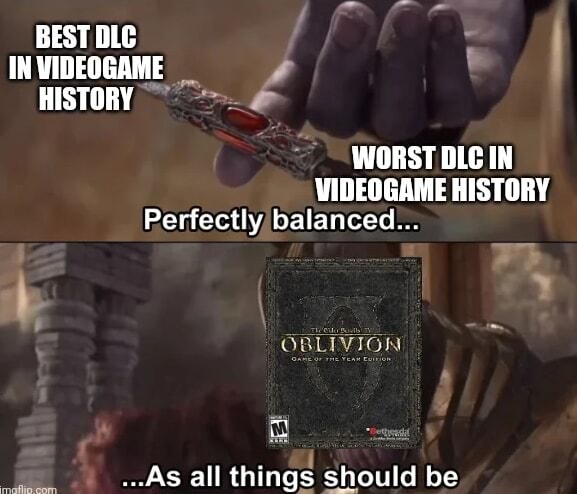 BEST DLC IN VIDEOGAME HISTORY WORST DLC IN WIDEOGAME HISTORY Perfectly ...