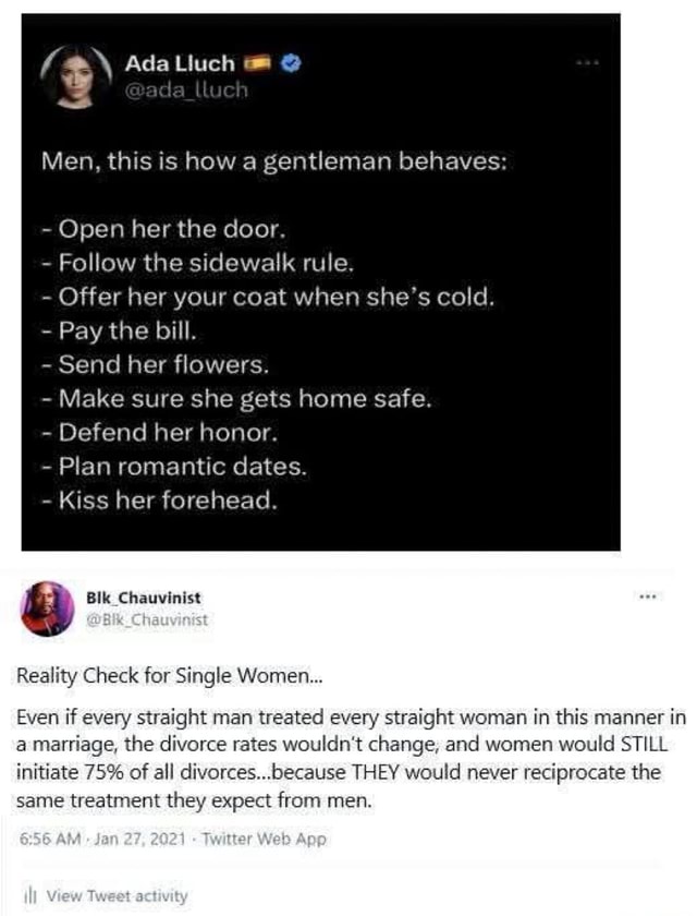 Ada Lluch @ Men, this is how a gentleman behaves: Open her the door ...