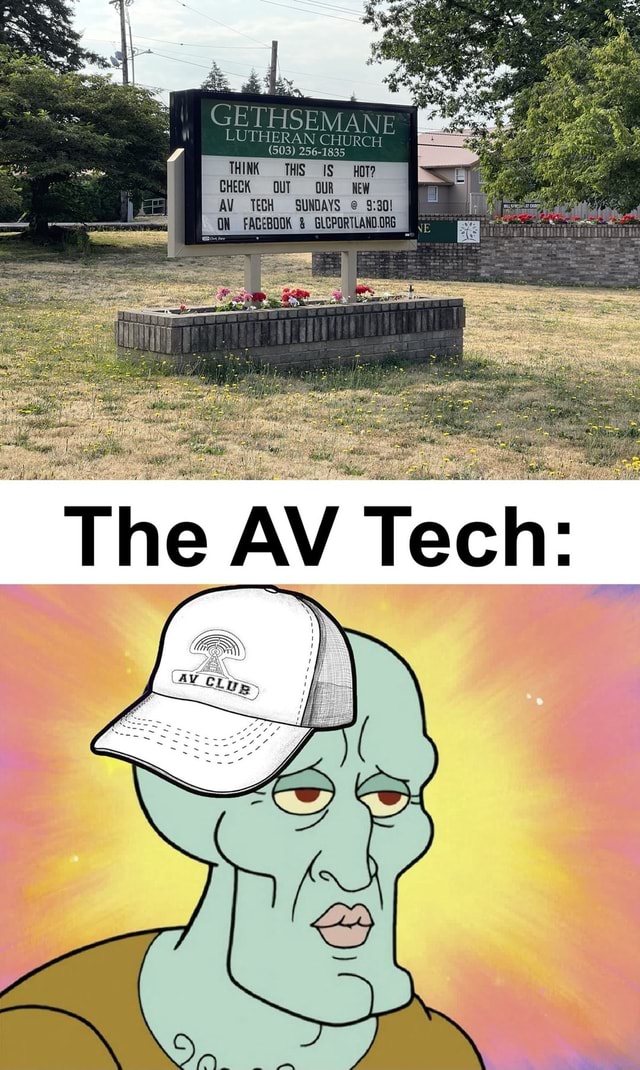 LUTHERAN CHURCH THINK THIS IS HOT? CHECK OUT OUR NEW AV TECH SUNDAYS ...