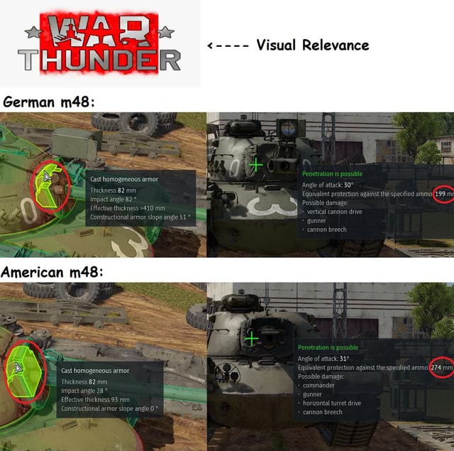 Visual Relevance TRUNDETR German Cast homogeneous armor Thickness 82 mm ...