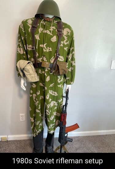 1980s Soviet rifleman setup - iFunny