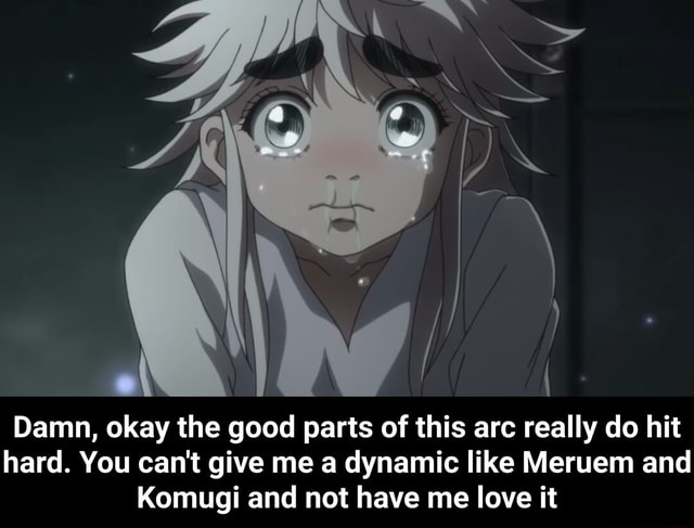 Damn, okay the good parts of this arc really do hit hard. You can't ...