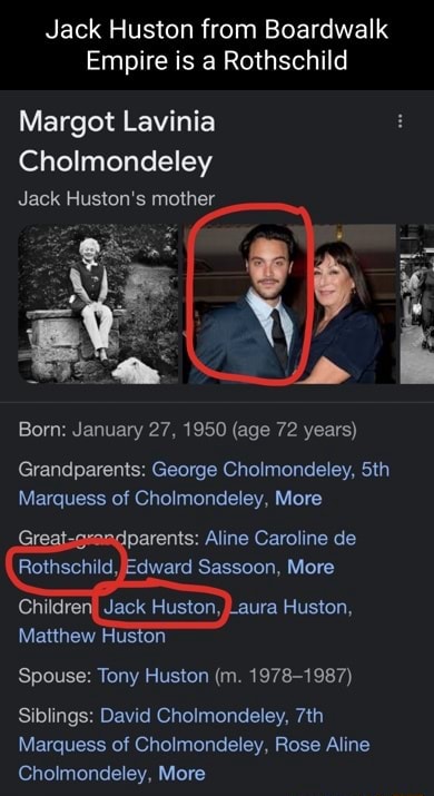 Jack Huston from Boardwalk Empire is a Rothschild Margot Lavinia ...