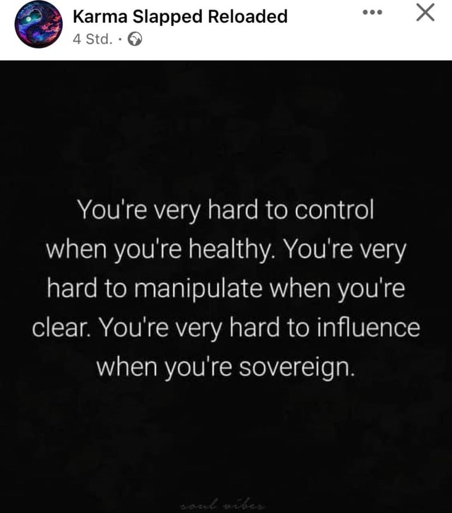 Karma Slapped Reloaded 4Std.-@ You're very hard to control when you're ...