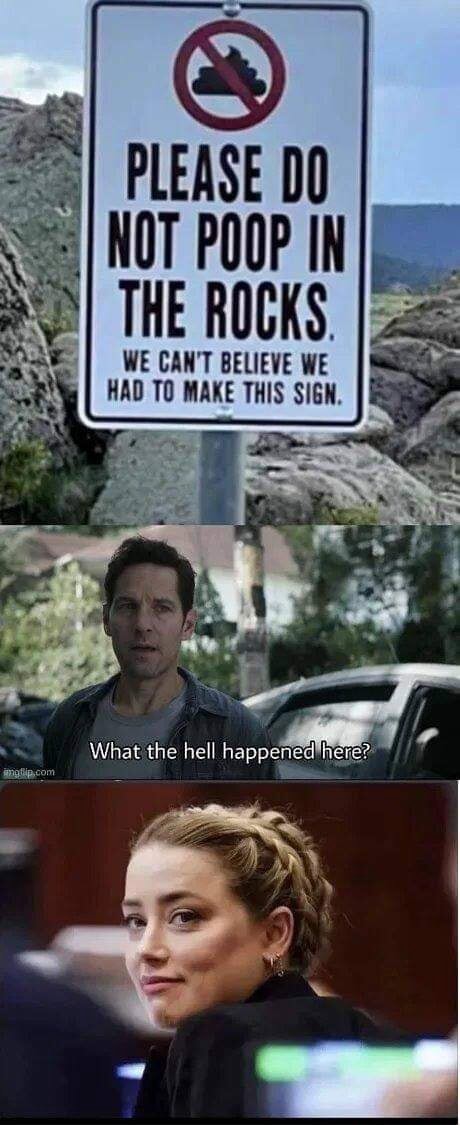 PLEASE 00 NOT POOP IN I THE ROCKS. WE CAN'T BELIEVE WE HAD TO MAKE THIS ...