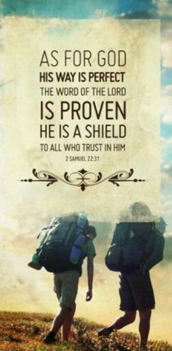 AS FOR GOD HIS WAY IS PERFECT THE WORD OF THE LORD IS PROVEN HE IS A ...