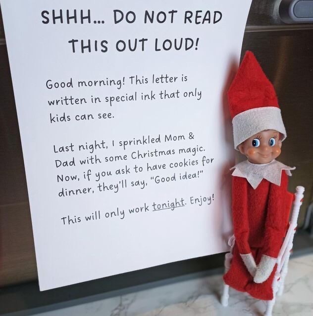 SHHH... DO NOT READ THIS OUT LOUD! Good morning! This letter is written ...