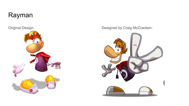 Rayman Original Design: RY Designed by Craig McCracken: - iFunny