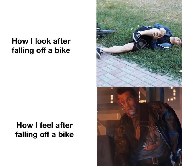 How I look after falling off a bike How feel after falling off a bike ...
