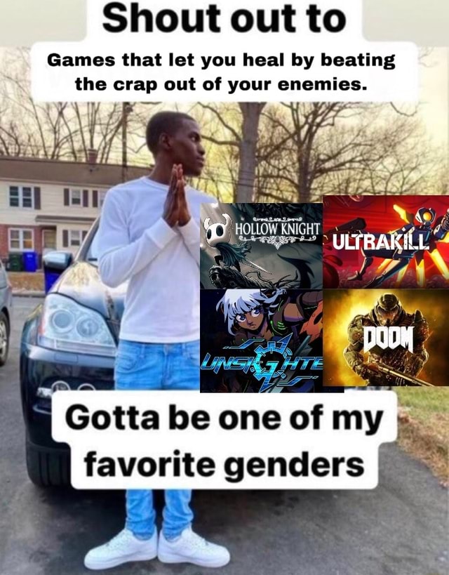 Shout out to Games that let you heal by beating the crap out of your ...