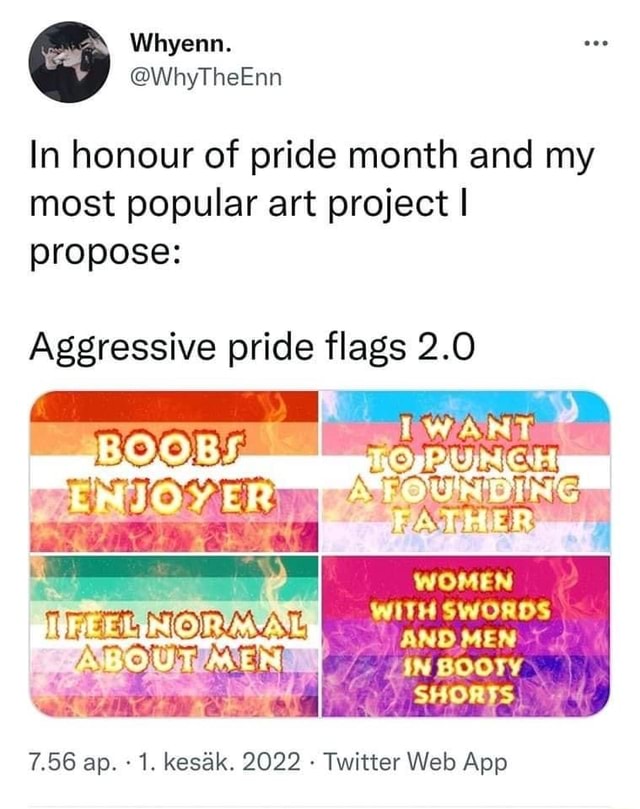 @WhyTheEan In honour of pride month and my most popular art project I ...