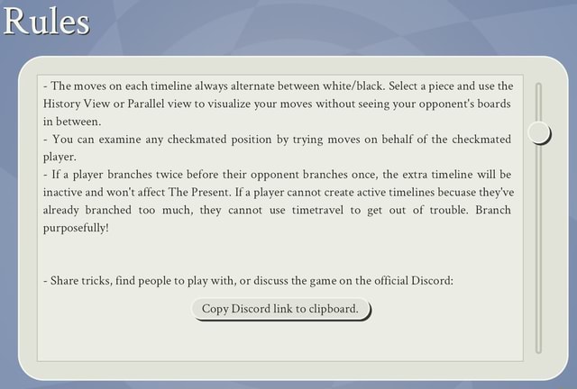 5D Chess with Multiverse Timetravel In-game Rules. (Steam) - - The ...