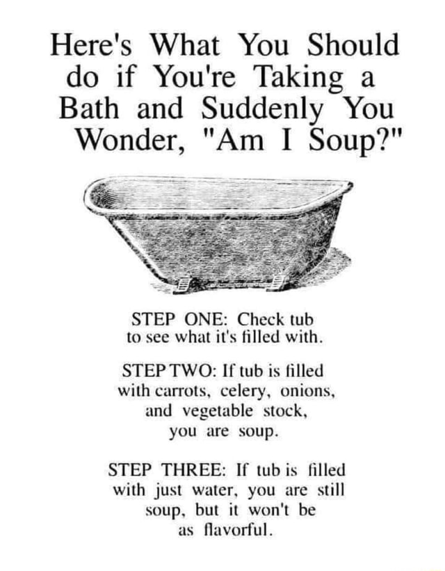 Here's What You Should do if You're Taking a Bath and Suddenly You ...