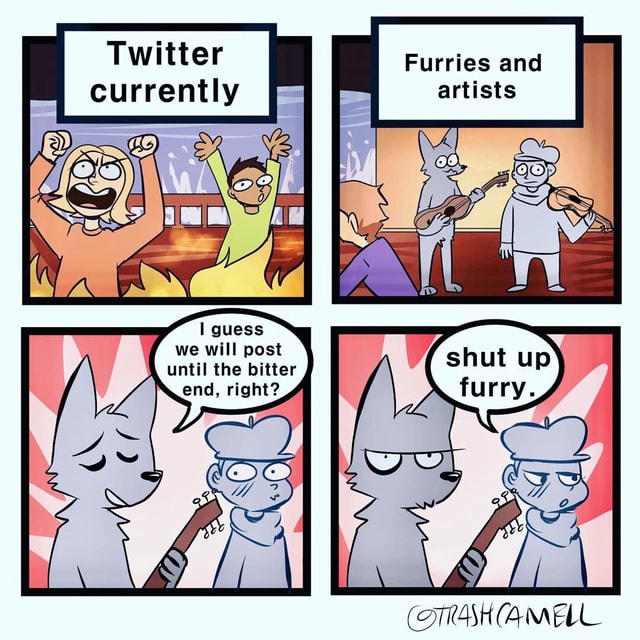 Twitter _I currently Furries and artists I guess we will post until the ...