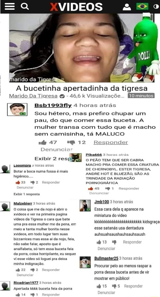 *VIDEOS I bucetinha apertadinha da tigresa Marido Da Tigresa - 46,6 k ...