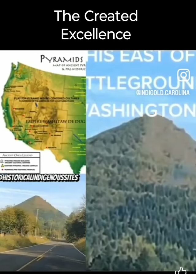 The Created Excellence PYRAMIDS. EAST OF fo ARO ASHING TON - America’s ...
