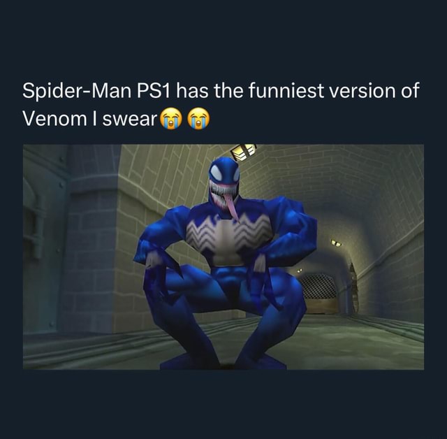 Spider-Man has the funniest version of Venom I swear - iFunny
