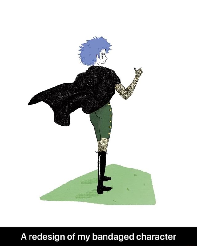 A redesign of my bandaged character - A redesign of my bandaged ...
