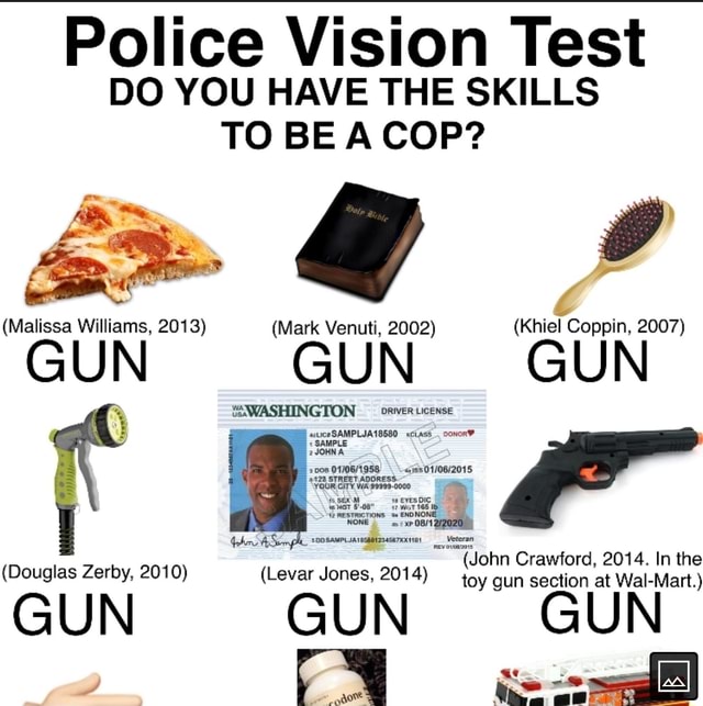 Police Vision Test DO YOU HAVE THE SKILLS TO BE A COP? (Malissa ...
