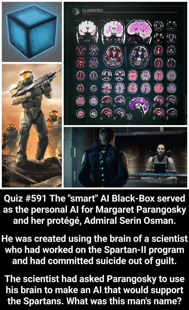 Quiz #591 The "smart" Al Black-Box served as the personal Al for ...
