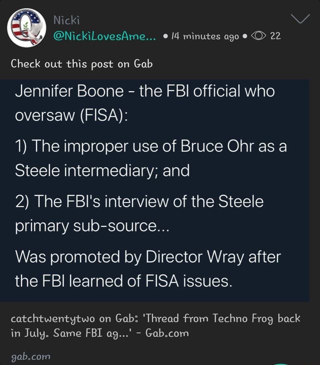 NICK \Y Ss, @NickiLovesAme... /4 minutes ago 22 Check out this post on ...