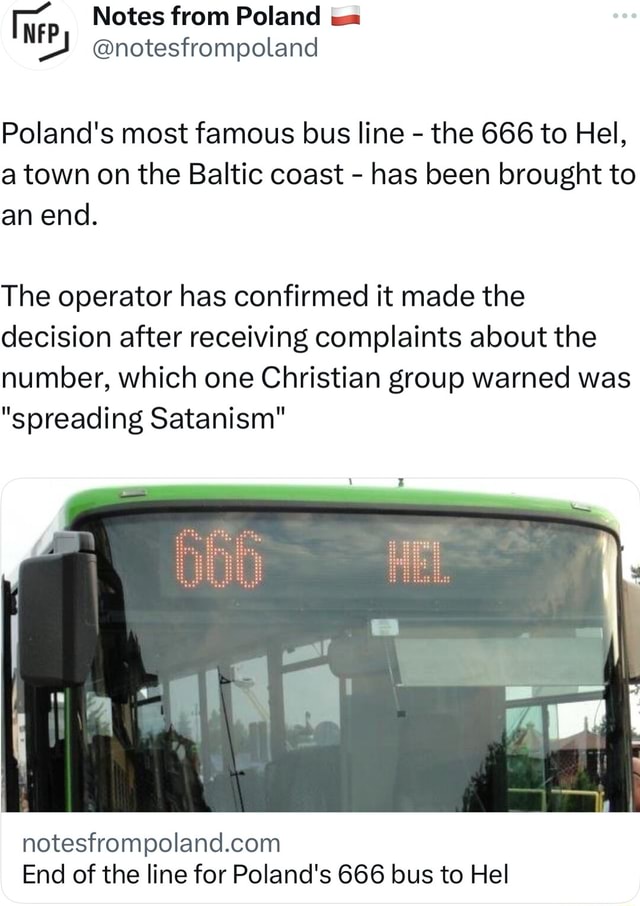 Notes from Poland _ @notesfrompoland Poland's most famous bus line ...