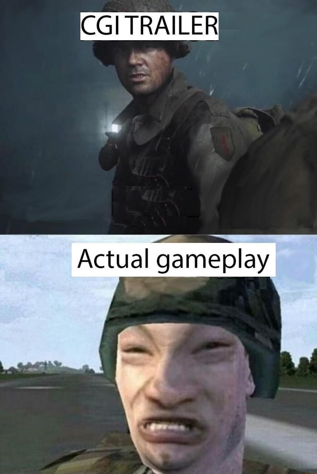 CGI TRAILER Actual gameplay - iFunny
