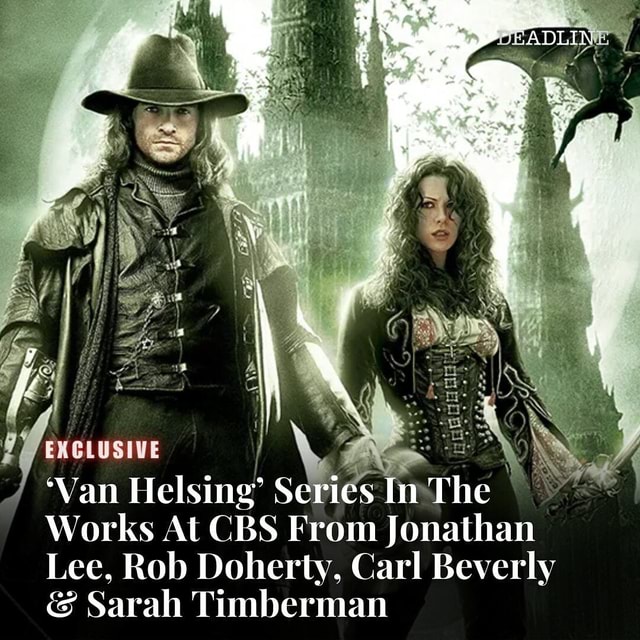 EXCLUSIVE VanHelsing is turning crime fighter in a new series in ...