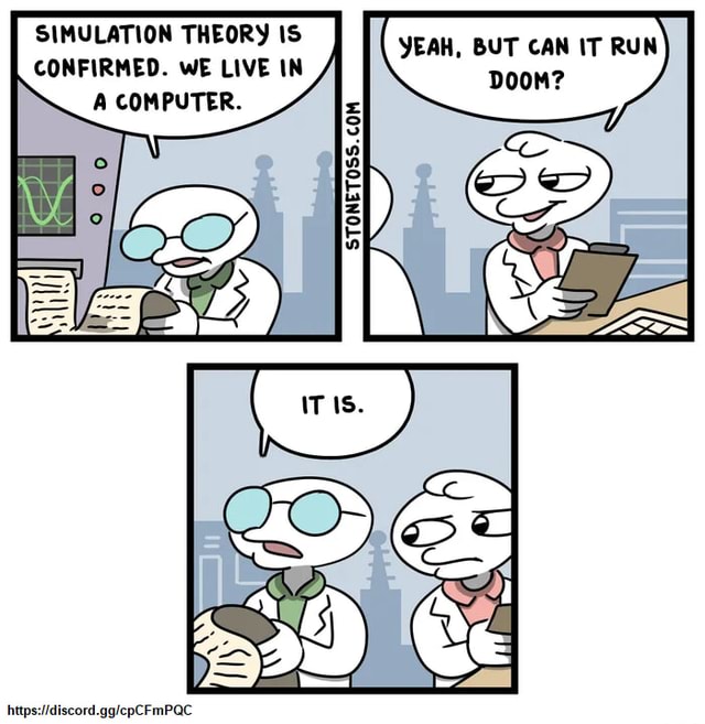 SIMULATION THEORY IS CONFIRMED. WE LIVE IN A COMPUTER. Fr YEAH, BUT CAN ...