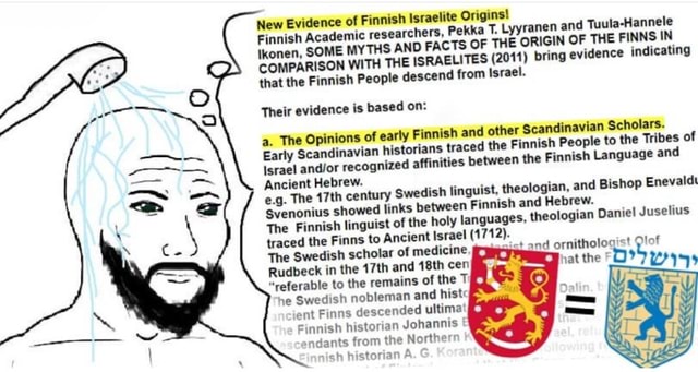 New Evidence of Finnish Israelite Origins! Finnish Academic researchers ...