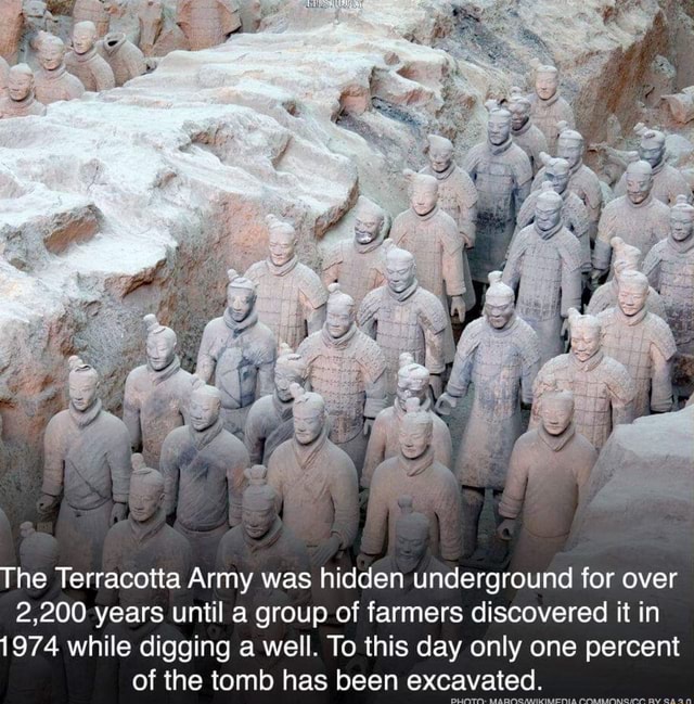 He Terracotta Army was hidden underground for over 2,200 years until a ...