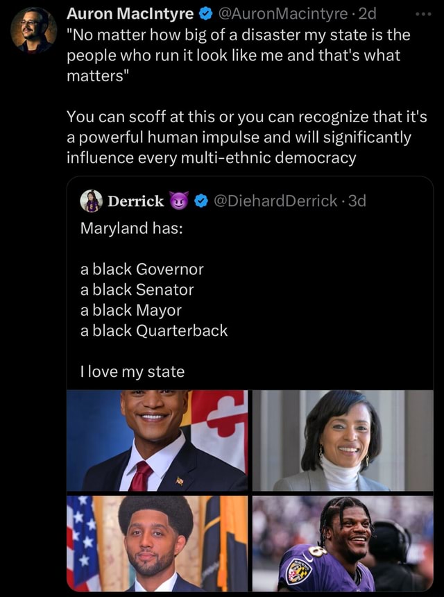 Auron Macintyre @ @AuronMacintyre "No matter how big of a disaster my ...