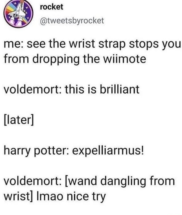 Rocket me: see the wrist strap stops you from dropping the wiimote ...