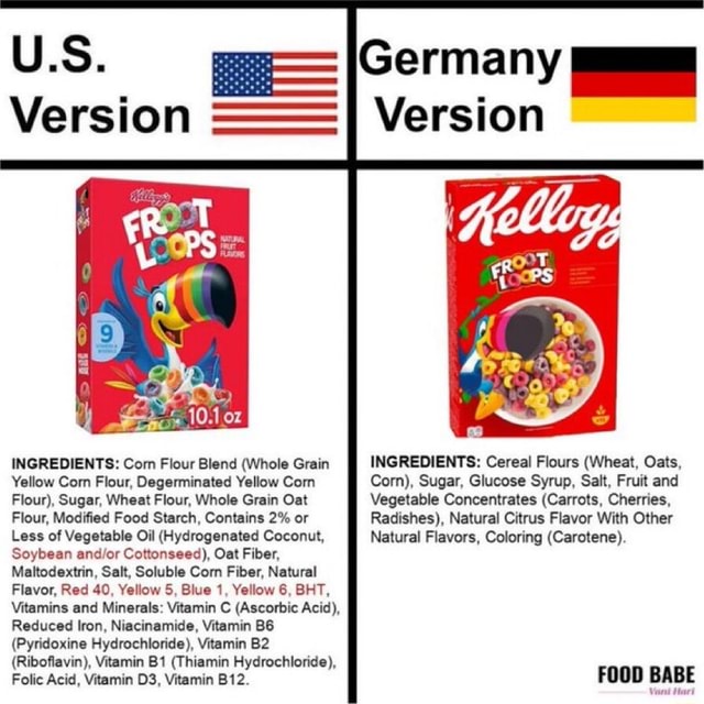 U.S. Version INGREDIENTS: Corn Flour Blend (Whole Grain Yellow Com ...