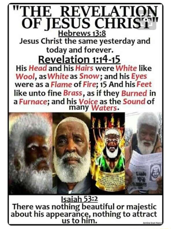 E_REVELATION OF JESUS CHRISi" Hebrews Jesus Christ the same yesterday ...