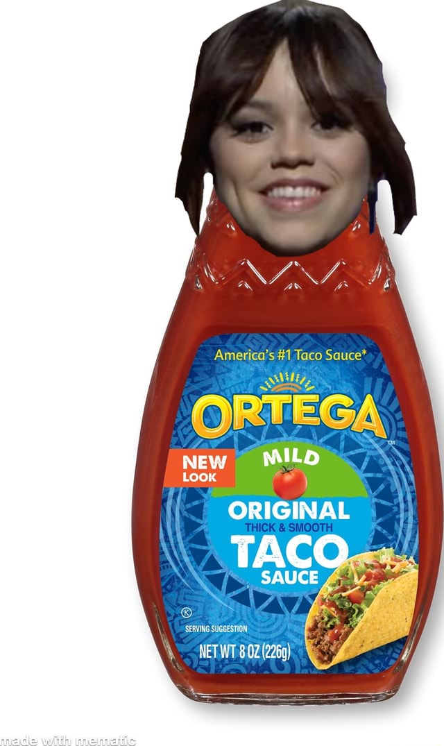 America's #1 Taco Sauce* ORTEGA New MILD LOOK ORIGINAL THICK TACO SAUCE ...