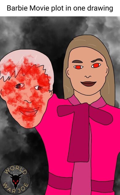 Barbie Movie plot in one drawing - iFunny