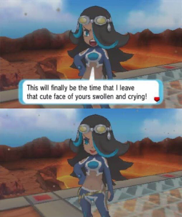 This will finally be the time that I leave that cute face of yours ...