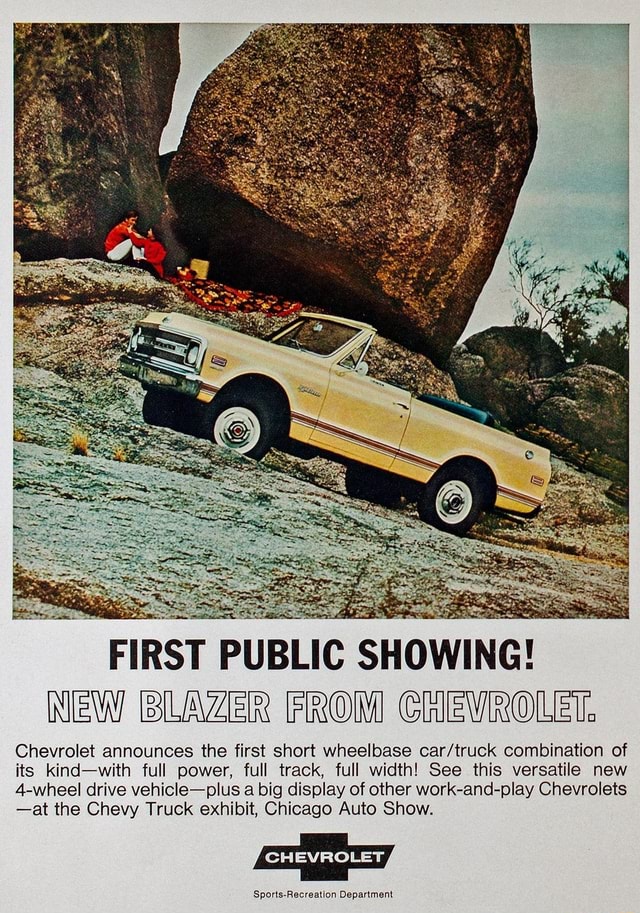 FIRST PUBLIC SHOWING! NEW BLAZER FROM ChEVROLET. Chevrolet announces ...