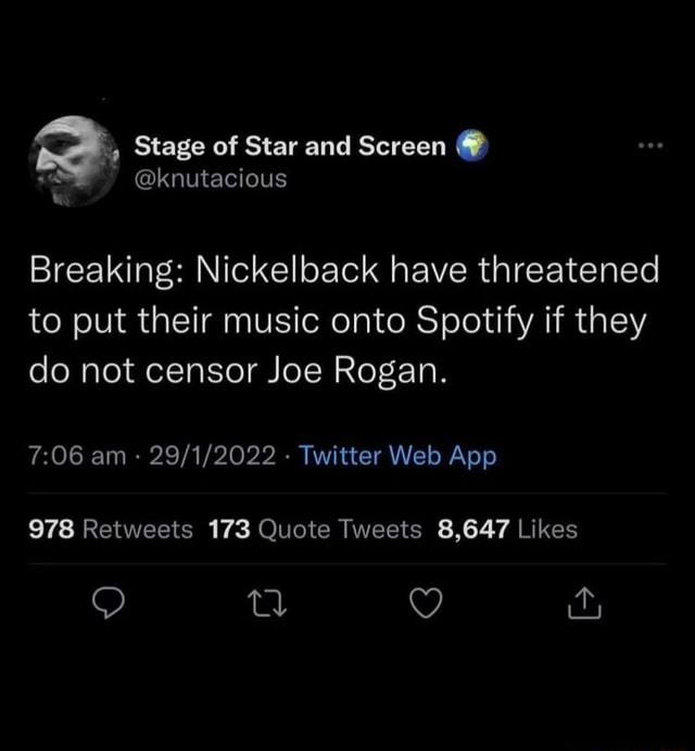 Stage of Star and Screen Breaking: Nickeloack have threatened to put ...
