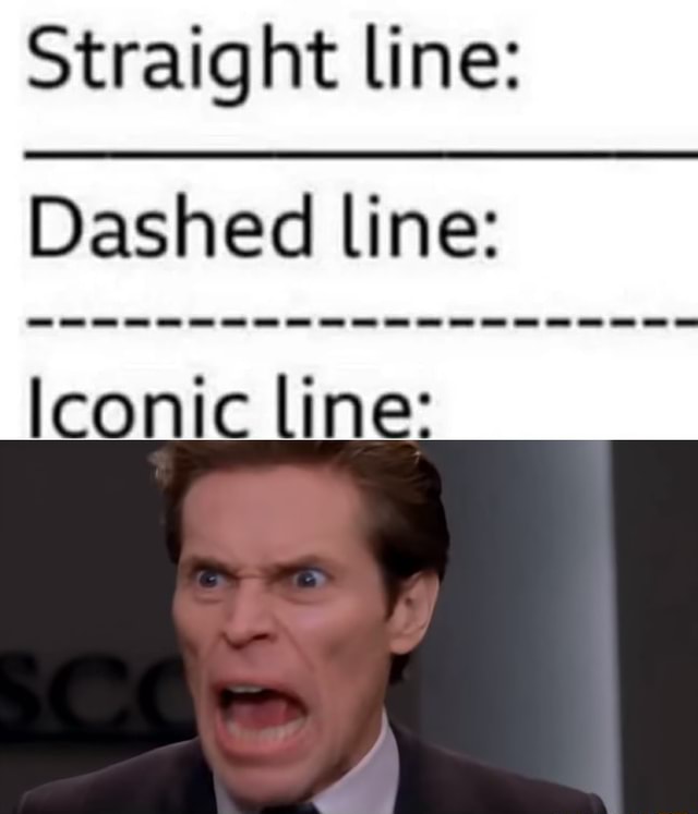 Straight Line Dashed Line Line IFunny