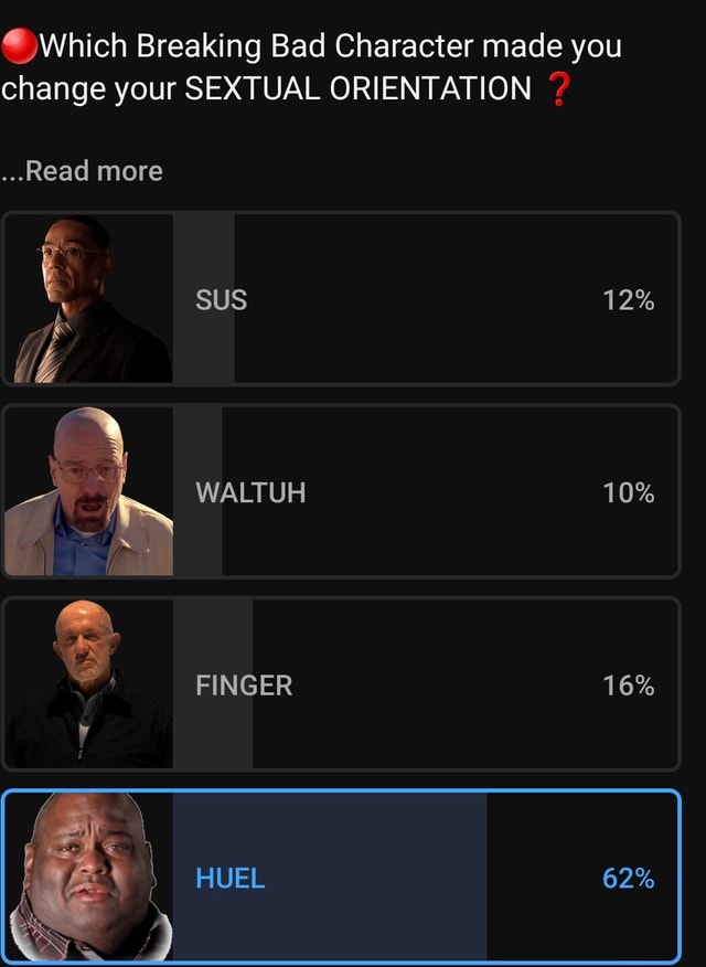 Which Breaking Bad Character made you change your SEXTUAL ORIENTATION ...