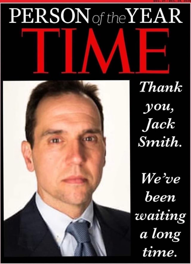 PERSON of YEAR Thank Jack I Weve been wailing a long time. - America’s ...