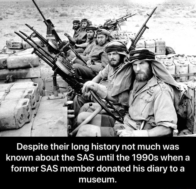 Despite their long history not much was known about the SAS until the ...