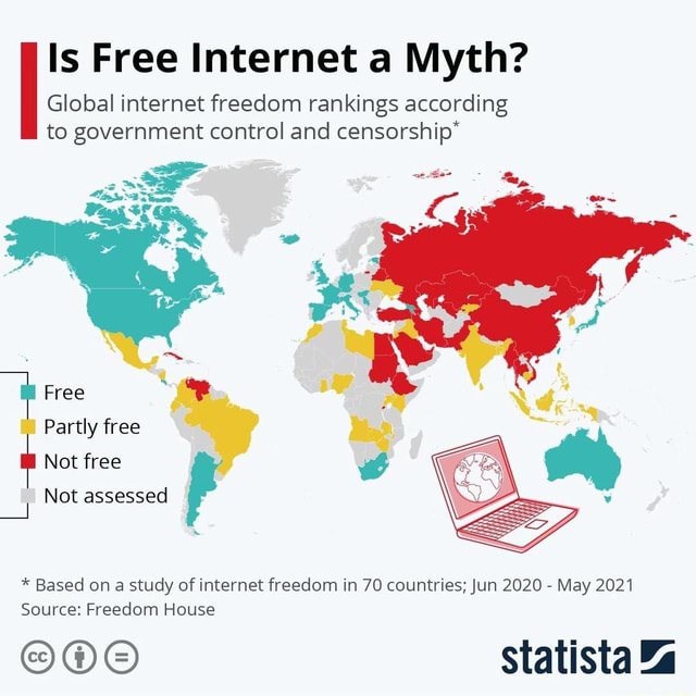 Only 18 countries in the world can be considered truly free when it ...
