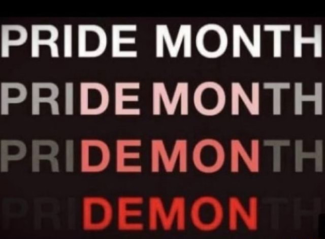 PRIDE MONTH PRIDE MONTH DEMON DEMON - iFunny