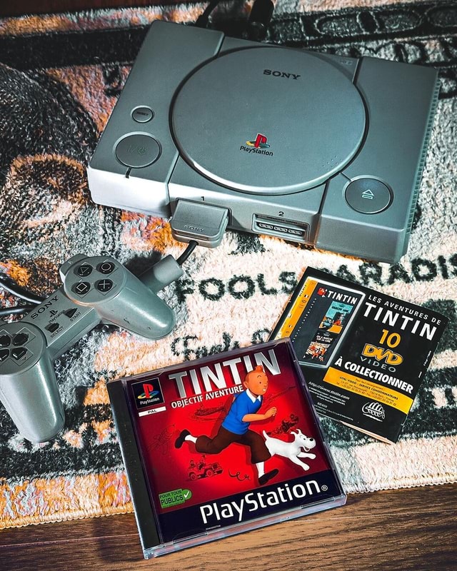 Did you already play Tintin on PlayStation tintin playstation ps psone ...